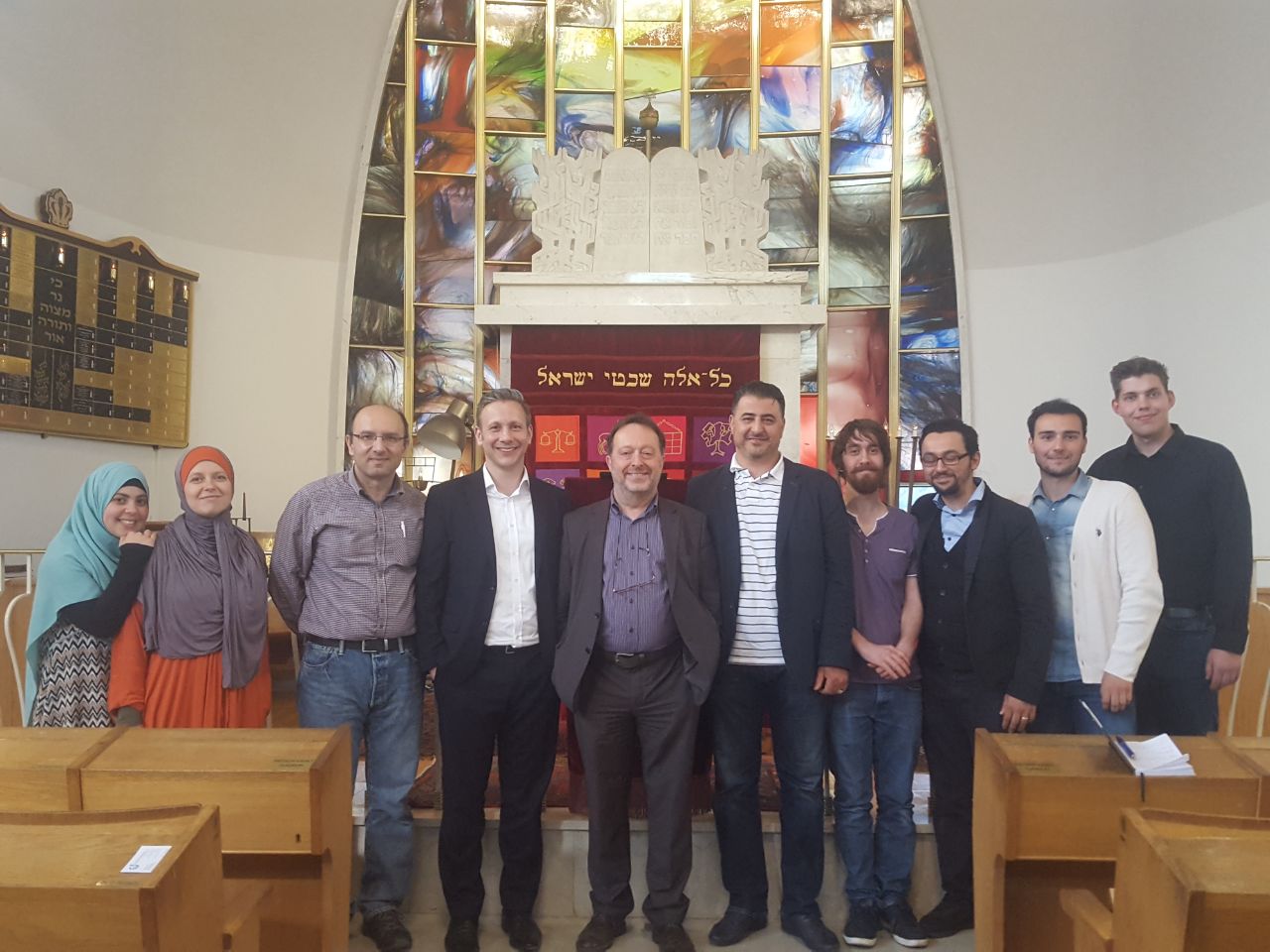 Mitglieder des KDDM zu Gast in der Düsseldorfer jüdischen Gemeinde ...