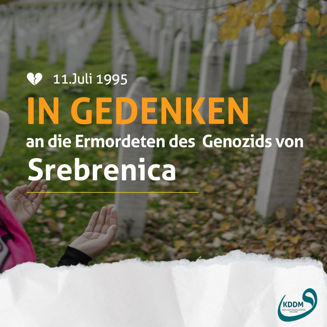 Düsseldorf gedenkt den Opfern des Genozids von Srebrenica
